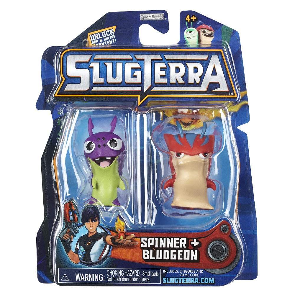 Slugterra Basic Figure 2-Pack - Spinner and Bludgeon - Walmart.com ...