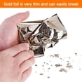 10 Sheet Gold Leaf Sheets, 5.5"x5.5" Imitation Gold Foil Sheets ...