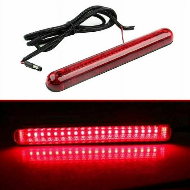 SHENMO Universal 12V 24 LED Car High Mount Third 3RD Brake Stop Tail Light Lamp Red - Walmart.ca
