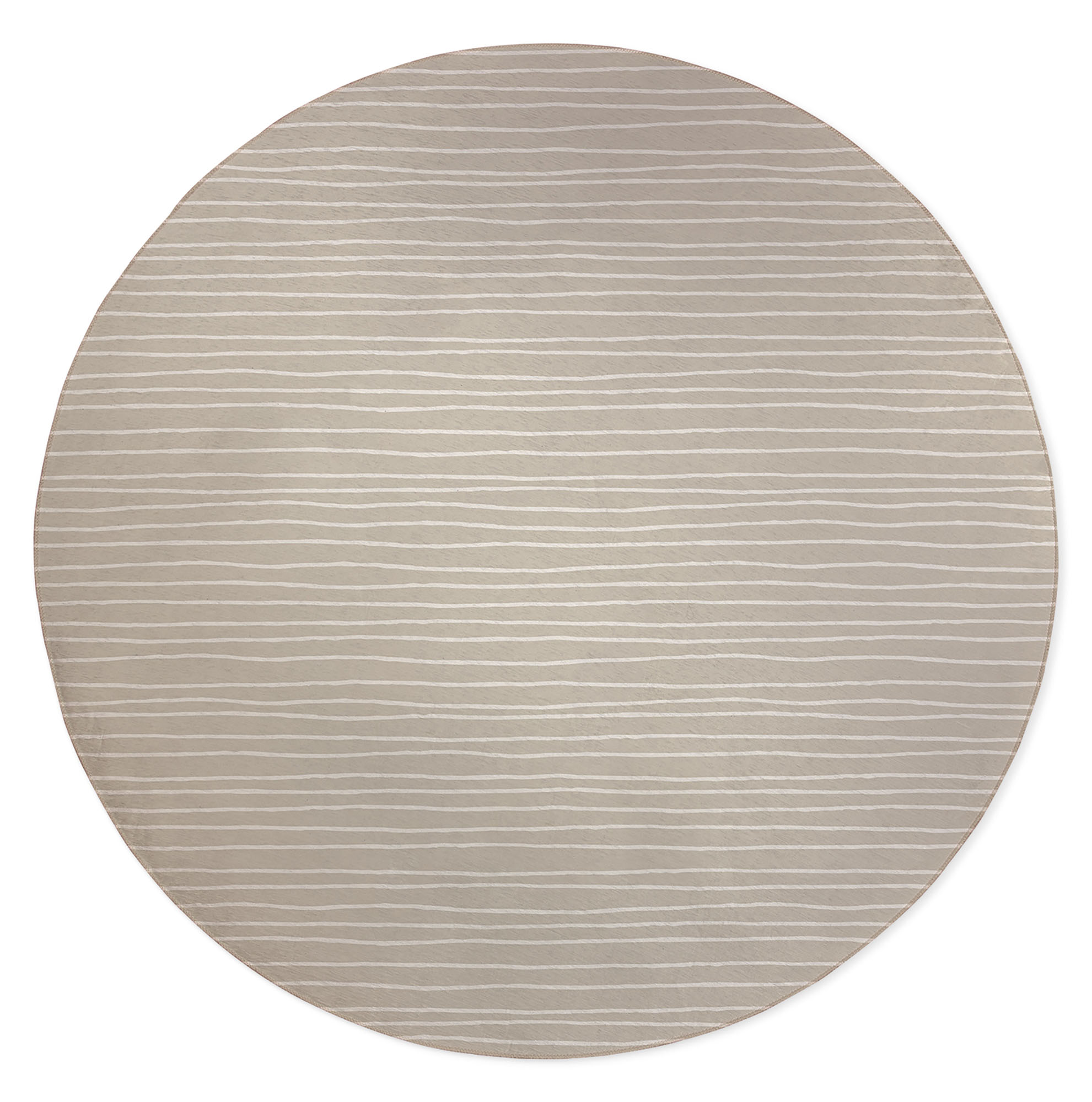 Linear Beige Office Mat by Kavka Designs - Walmart.com
