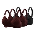 Bixock Sport Bras for Women,Plus Size Bras for Women 3PC Lace ...