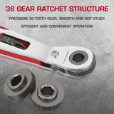 Tonsiki 33PCS Mini Ratchet Wrench Screwdriver Set,Reversible Drive ...