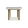 Signature Design by Ashley Sawdyn Modern Round Dining Table with Faux ...