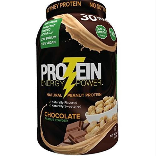 Protein Plus - Chocolate Peanut Powder - Protein Energy Powder - 30 ...
