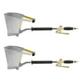 2?? Cement Mortar Sprayer Hopper 4 Jet Paint Wall Concrete Stucco Spray ...