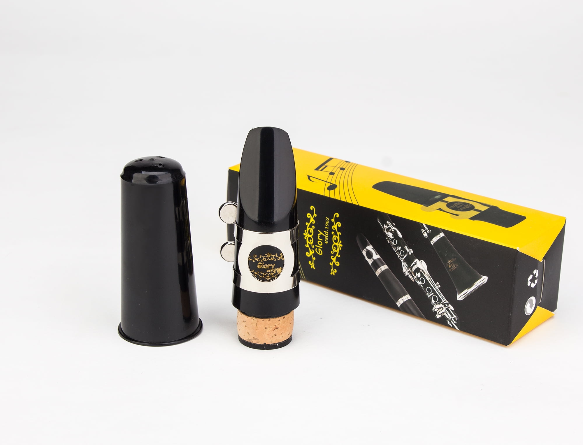 Glory Clarinet Mouthpiece Kit with Mouthpiece, Ligature+Clarinet Reed ...