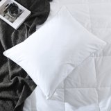 CottonLux 500 Thread Count Feather Core and Cotton Filled Bed Pillow ...