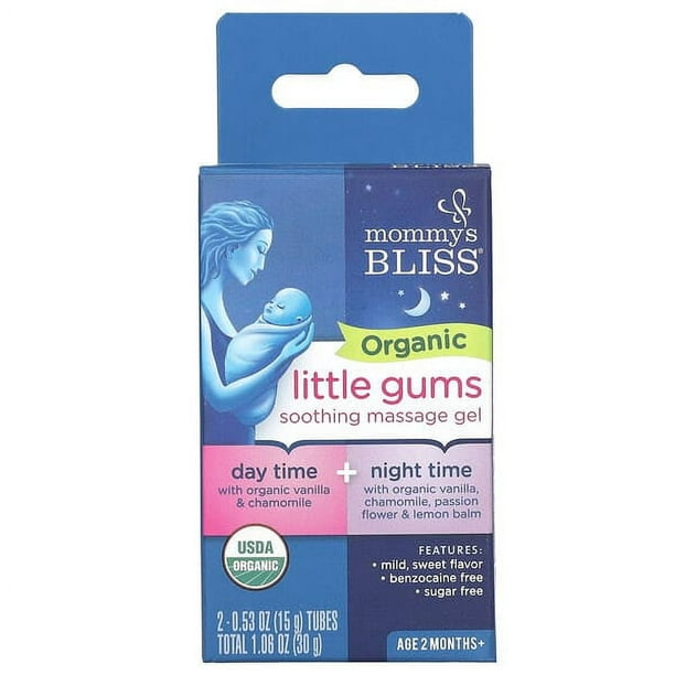 Mommy's Bliss | Organic Little Gums, 30 Gramos, Suplemento para el ...
