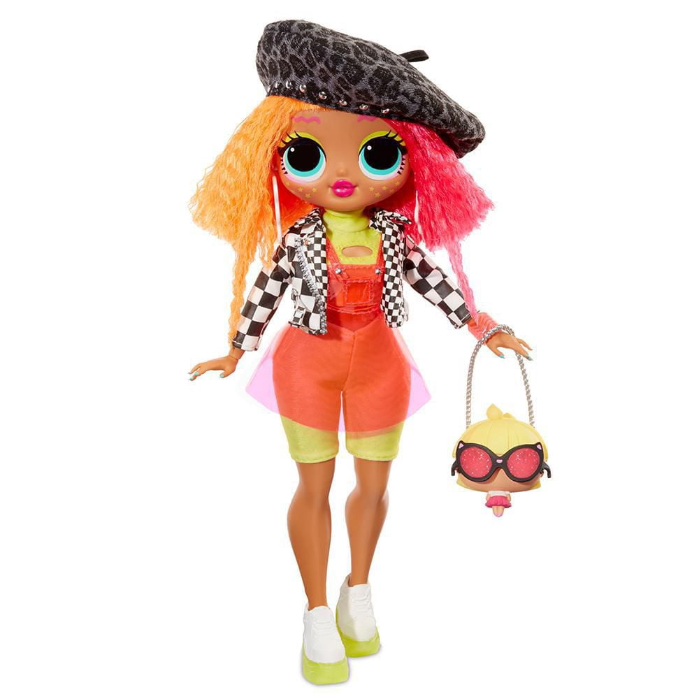 L.O.L. Surprise! O.M.G. Neonlicious Fashion Doll with 20 Surprises ...