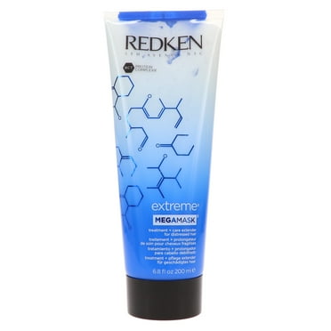 Redken Extreme Length Triple Action Treatment Mask 8.5 oz for Damaged ...