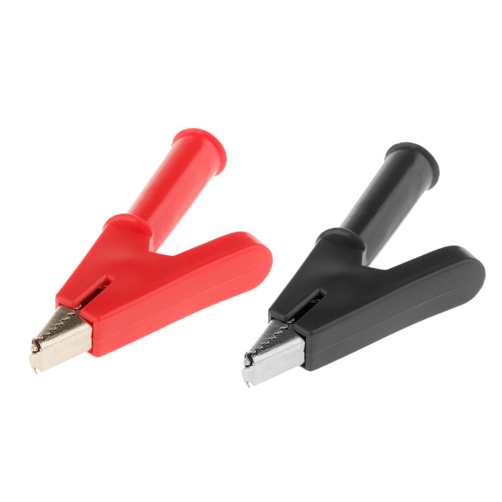 2x Pinza de Prueba Pinza 55 Mm para Multímetro de 4 Mm Pinza Cable ...