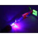 Set of 12 VT LED Light Up Sling Shot Flare Arrow Party Favor Toy Flyers ...