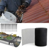Gerich 15cm x 6m Mesh Gutter Guard Leaf Protection Mat Guttering Block ...