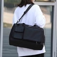 Large Capacity Travel Crossbody Bag with Multiple Compartments, Durable ...