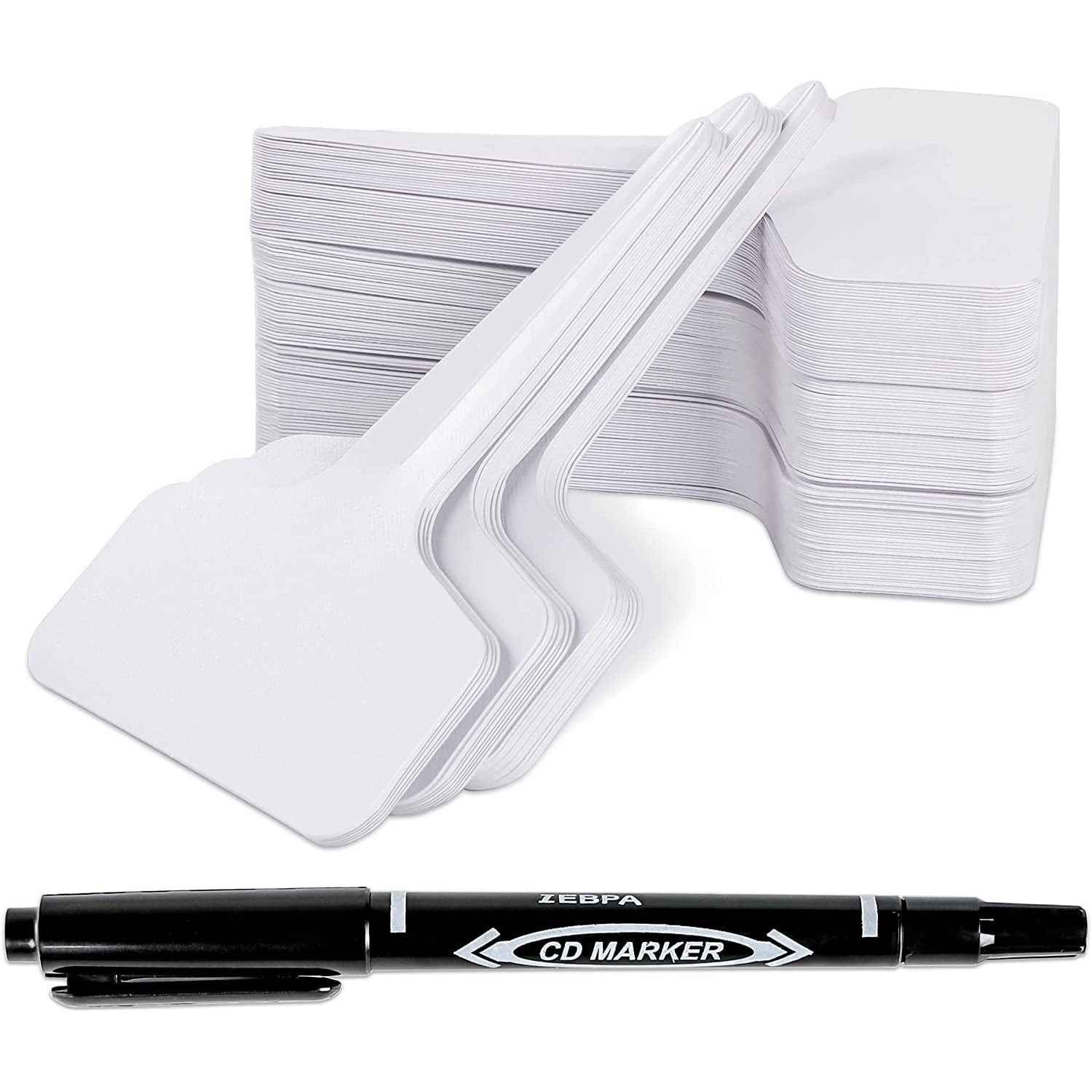 Plant Labels 200Pcs 4 InchT-Type Plant Name Tags Garden Labels Markers ...