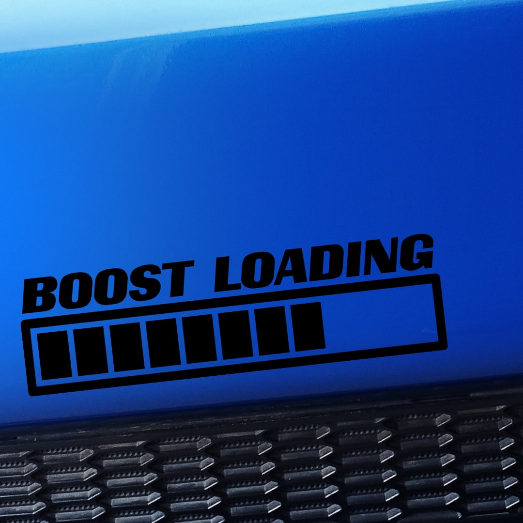 Boost Loading - Vinyl Decal - Choose Color - [BLACK] - Walmart.com