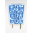 LAKECITY ARTS Bone Inlay Sun Design Media Cabinet Blue, Bone Inlay Sun ...