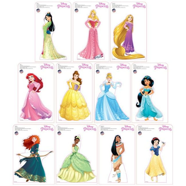 Advanced Graphics 9 - 10 in. Tall Mini Disney Princesses Standees 2016 ...