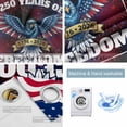 American Flag 250 Year Anniversary Blackout Curtains for Bedroom/Living ...