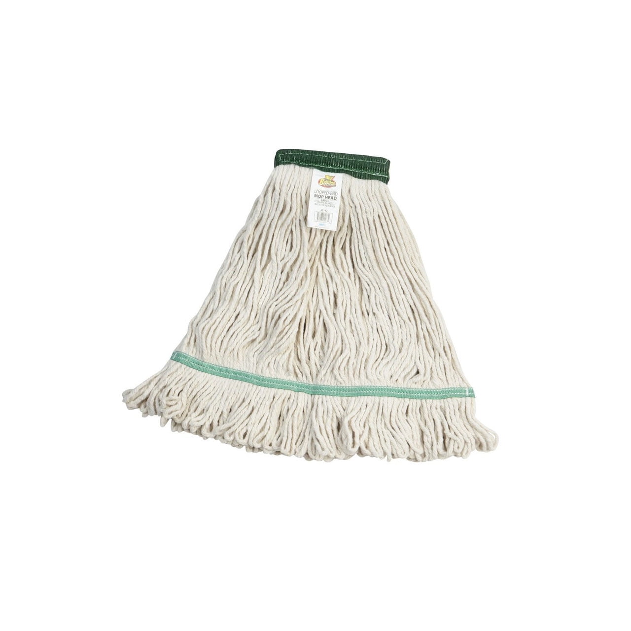 32-oz Large Looped Mop, 5" Band, White (Each) - Walmart.com