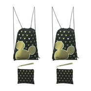 Mickey & Minnie Mouse Drawstring Backpack - Large Drawsting Bags Set Of ...