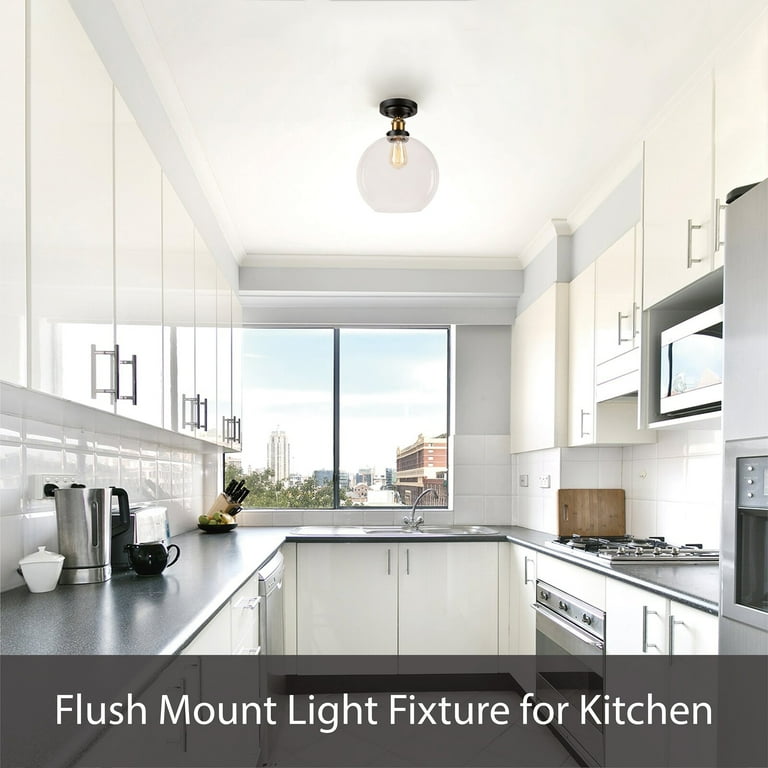 Large Diameter Flush Mount Ceiling Light | Shelly Lighting
