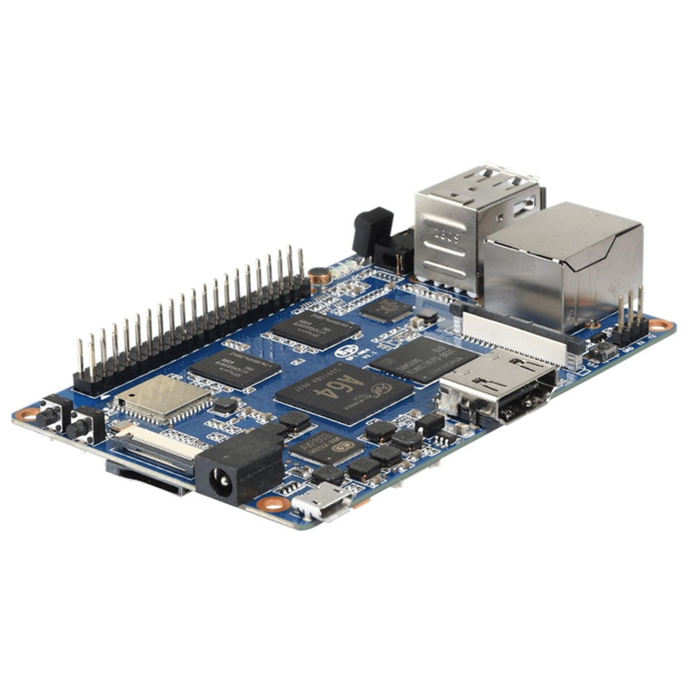 Buy Tycncty Banana Pi M64 64-Bit Quad-Core Allwinner A64 Mini Single ...