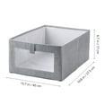 Foldable Storage Container without Lid Sundries Container Box Non-woven ...