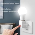 E26/E27 Socket Extension Adapter with Switch - Plug-in Light Bulb ...