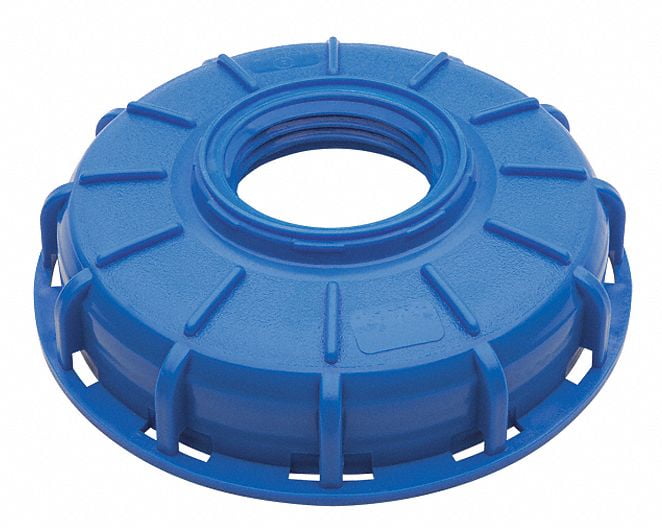 Blue Def Single Port Tote Cap,Polyethylene,6" DEF230248 - Walmart.com
