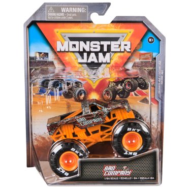 New Monster Jam Bad Habit - Kids 1:64 Scale Monster Trucks, Toys for ...