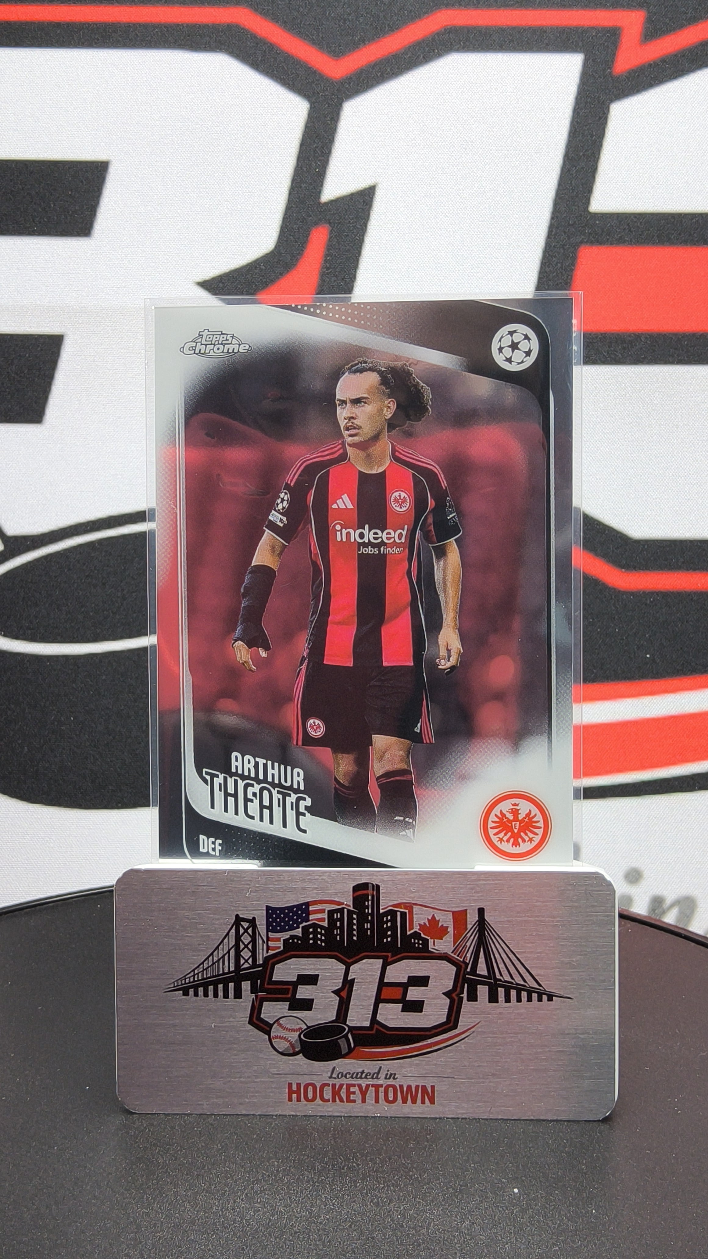 2026 Topps Chrome UEFA Club Competitions Arthur Theate #139 - Walmart.com