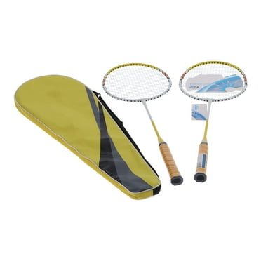 Senston Badminton Rackets Set of 2, Graphite Shaft Badminton Racquets ...