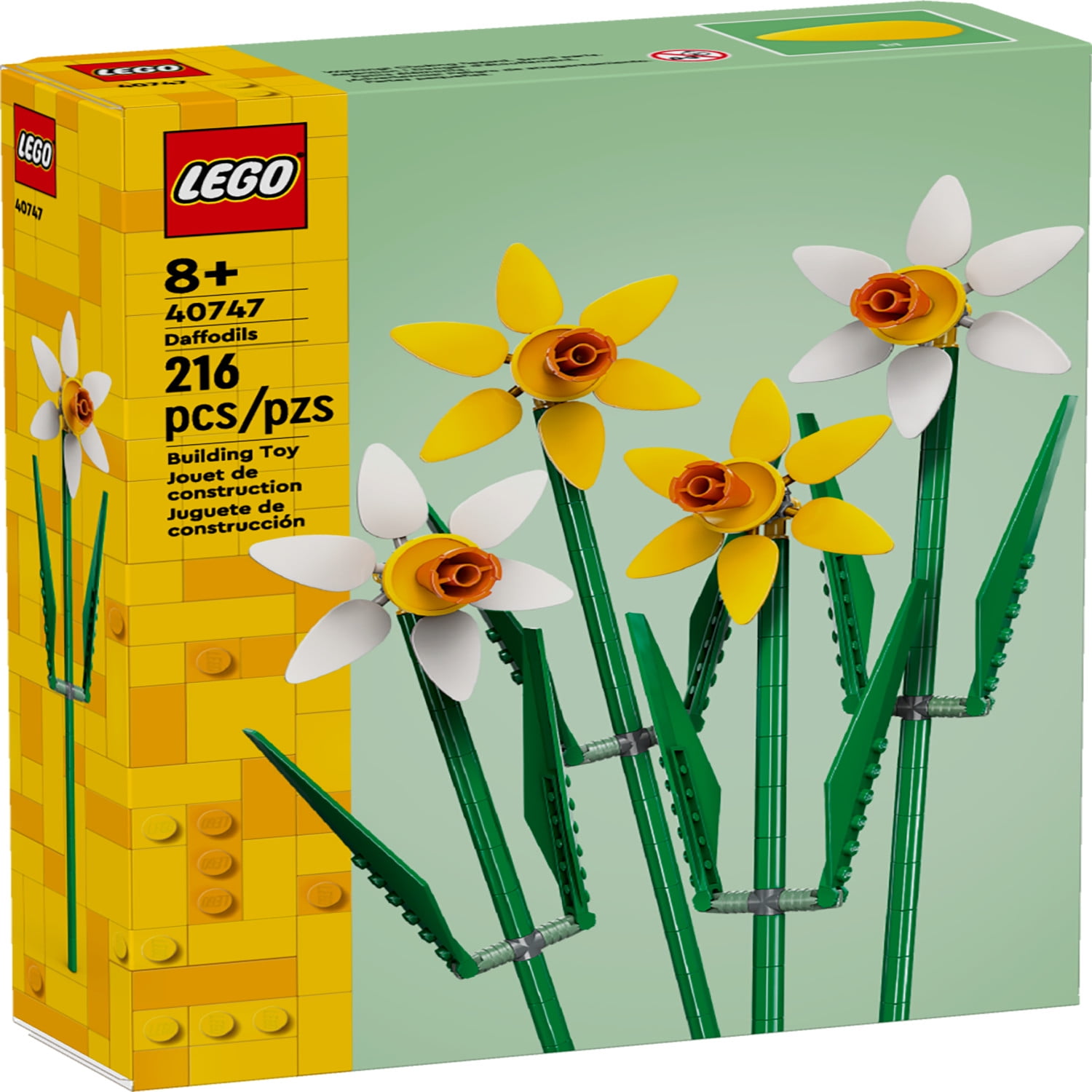 LEGO Daffodils - Building Toy for Kids, Girls and Boys, Ages 8 ...