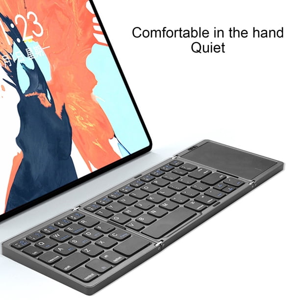 Folding Keyboard, Compact Foldable Keyboard Sensitive Quick Response ...