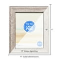 Mainstays 8x10 Rustic Gray Decorative Tabletop Picture Frame - Walmart.com