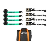 VEVOR Wheel Chock Tie-Down Kit, Tire-Style Motorcycle Tie-Down System ...