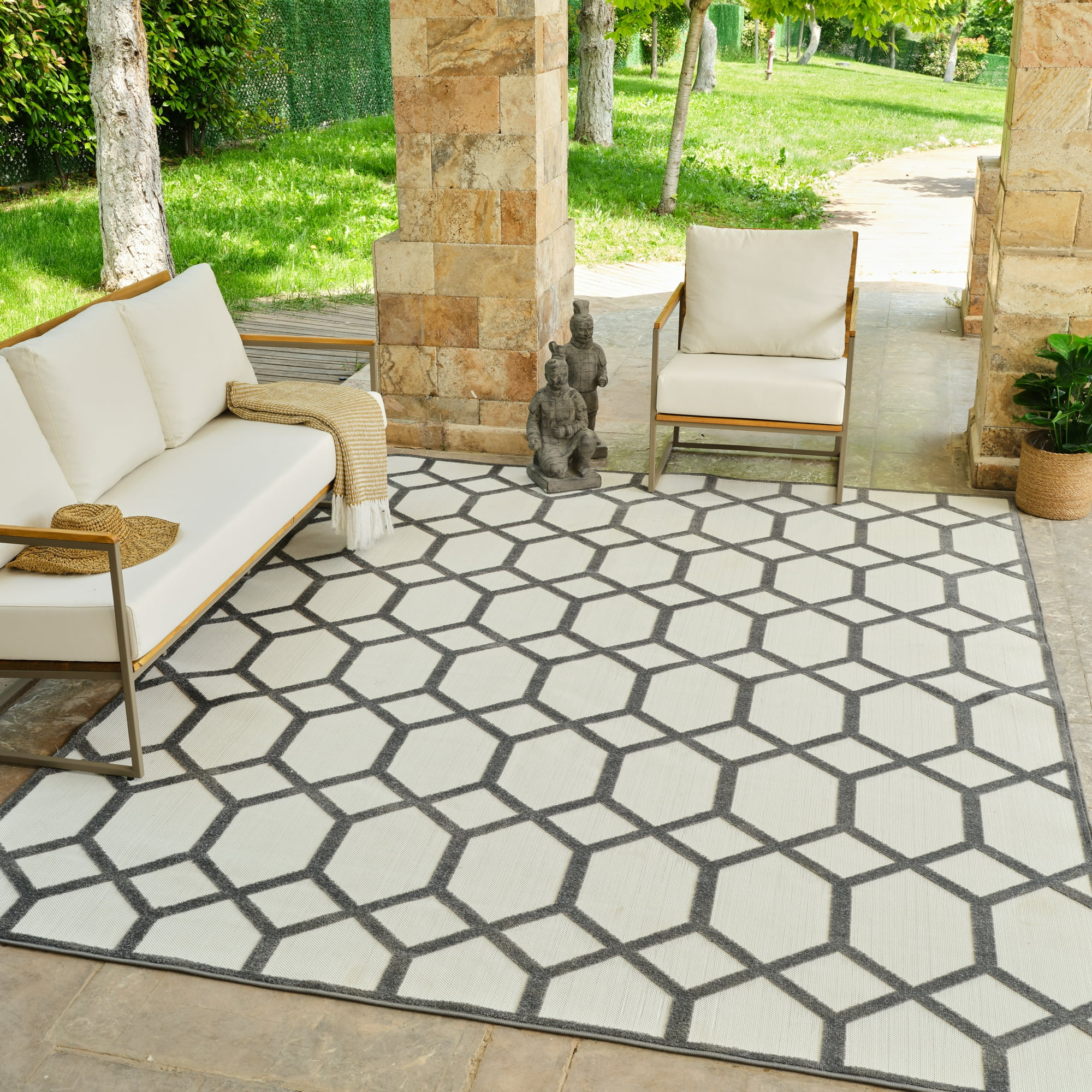 Click here for Rug Branch Alfombra Abstract Indoor Outdoor Area R... prices