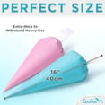 "EcoEarth 16"" Disposable Piping Bags (100 Pack) for Cake & Cookie ...