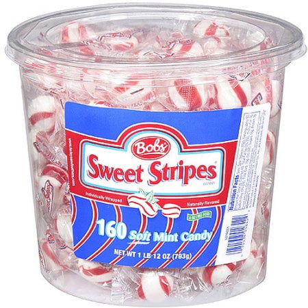 Bob's Sweet Stripes Soft Mint Candy, 28 Oz. - Walmart.com