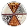 Wilton Metallic Sprinkles Edible Sprinkle Mix Assorted 7 oz. 6-Cell ...