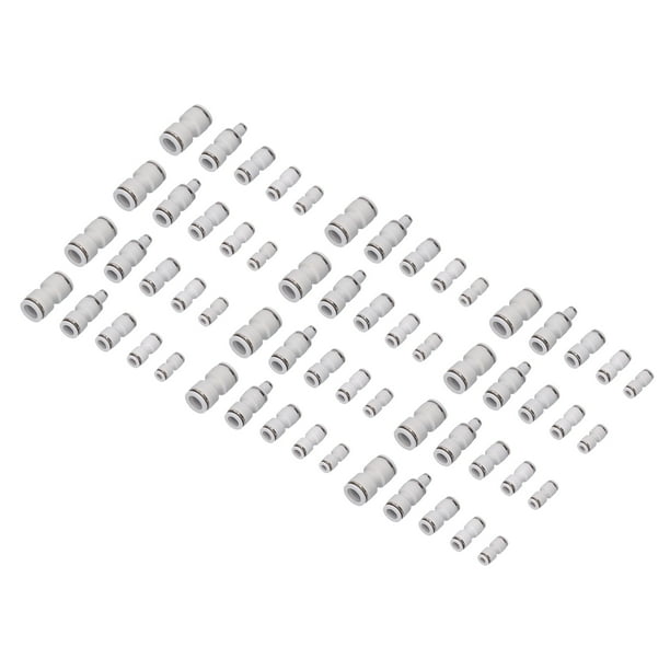 I Type Way Straight Connector,White Straight Through Pipe Trachea ...