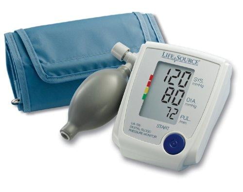 A&D LifeSource Advanced Manual Inflate Blood Pressure Monitor with ...