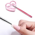 2PCS Nail Dampen Dish Cup for Nail Art Heart Shaped and Star Shaped ...