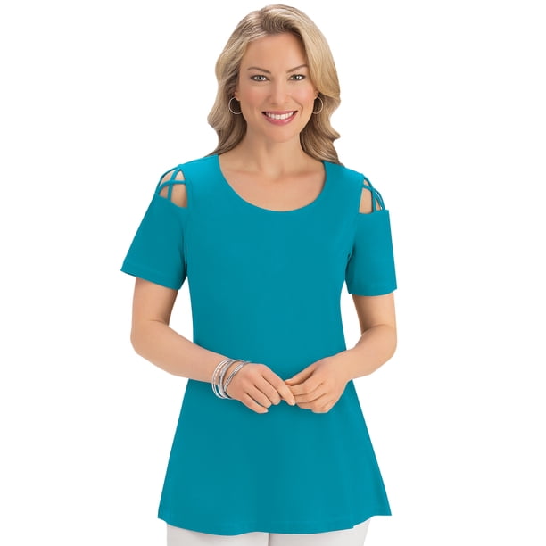 Women's Turquoise Tops