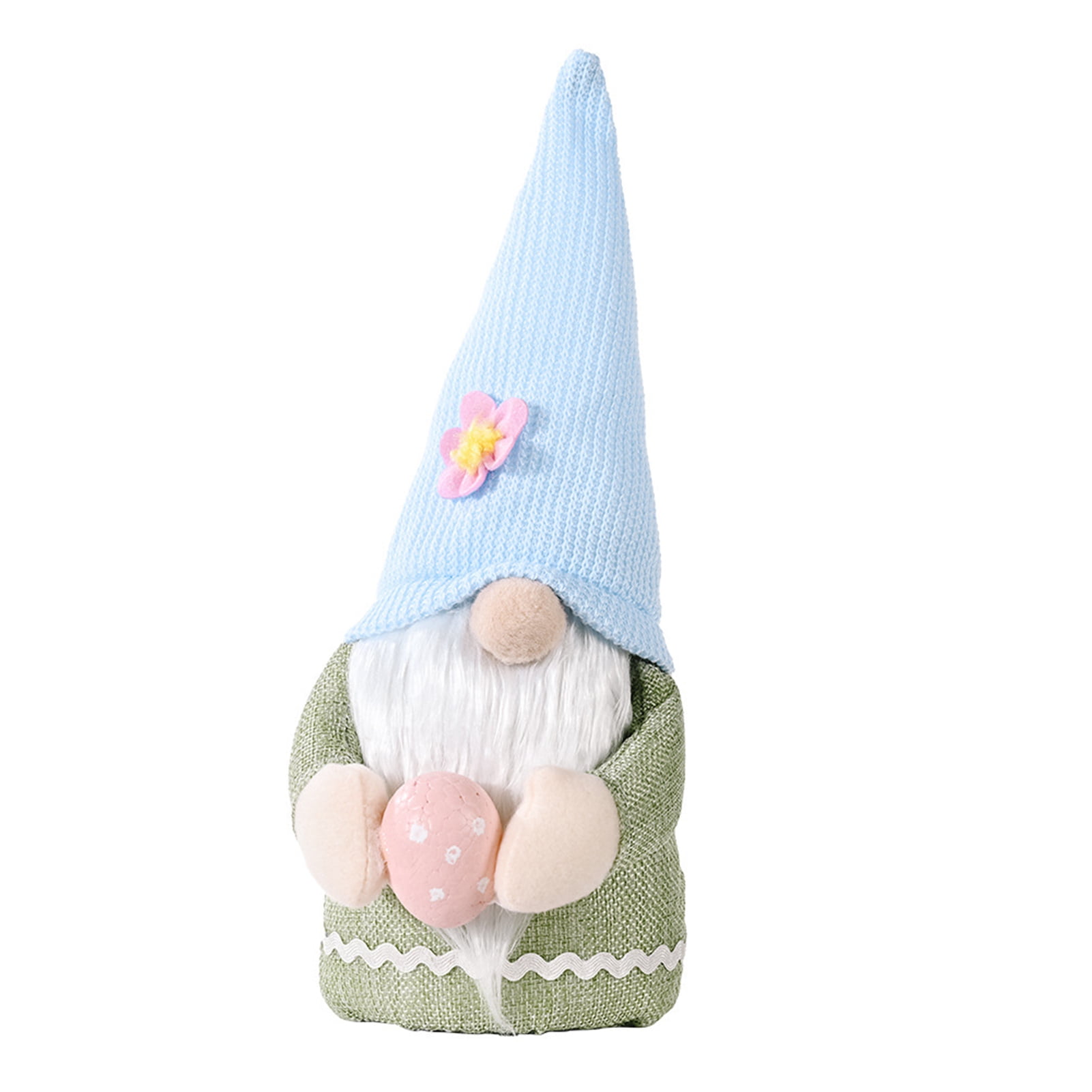 Faceless Gnome Toy - White Whisker - Big Nose - Adorable Bow-knot ...