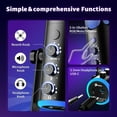 Gaming Microphone, USB Condenser Mic for PC, PS4/5 and Mac, Noise ...