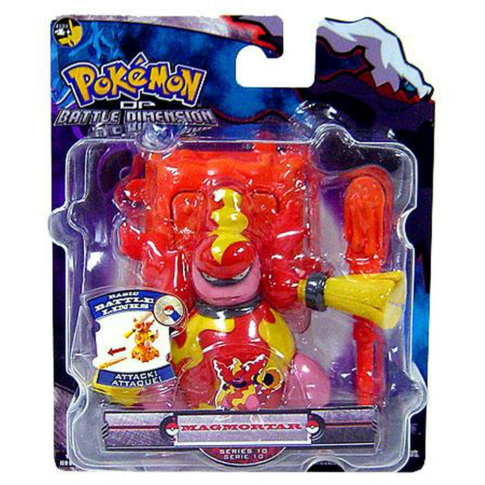 Pokemon Battle Dimension Series 10 Magmortar Action Figure - Walmart ...