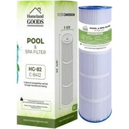 Pureline Pool Replacement Cartridge Filter, 100 Sq Ft, PL0165 ...