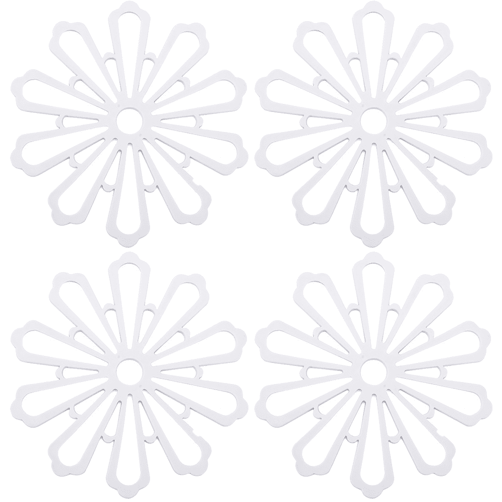 Silicone Trivet Mat Set For Hot Dishes,Pots and Pans, Kitchen Hot Pads ...